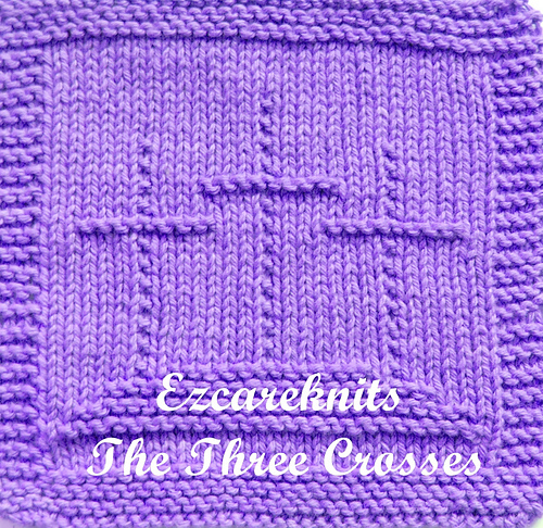 Ravelry: The Three Crosses pattern by Ezcareknits