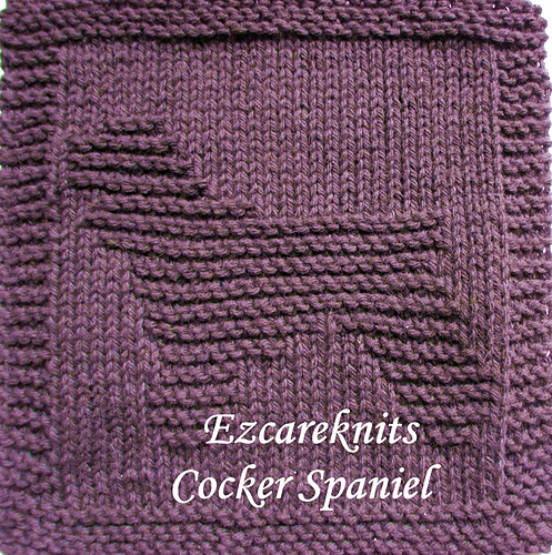 Ravelry: Cocker Spaniel pattern by Ezcareknits
