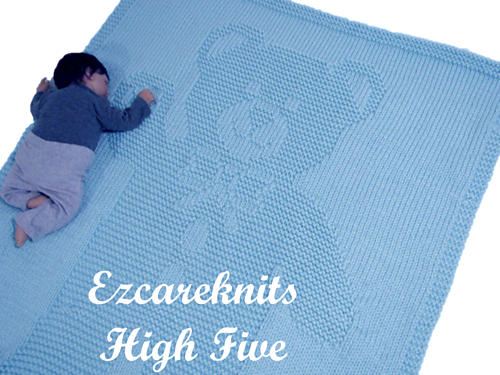 Ravelry: High Five pattern by Ezcareknits