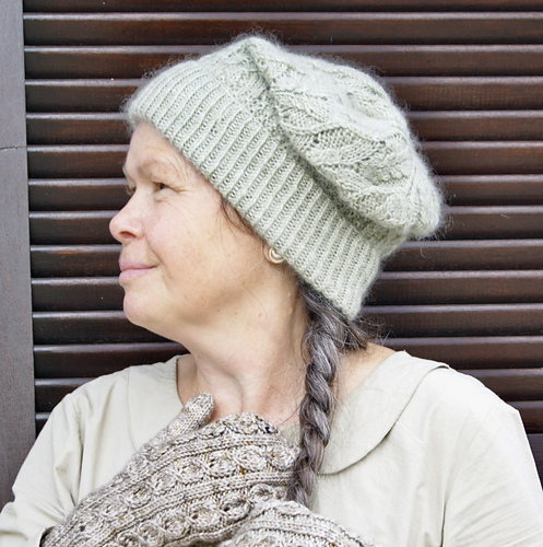 Ravelry: Laponie Barett and Beanie pattern by FadenStille