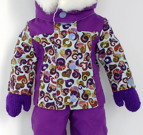 Ravelry: Joan's Magic Loop Doll Mittens pattern by Joan Duquette