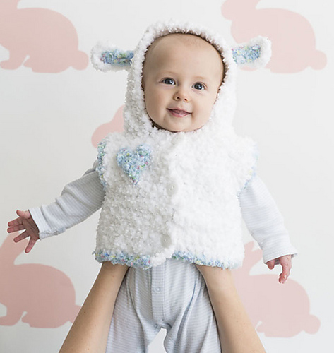 Ravelry: Sheep Vest pattern by Jennifer E. Ryan