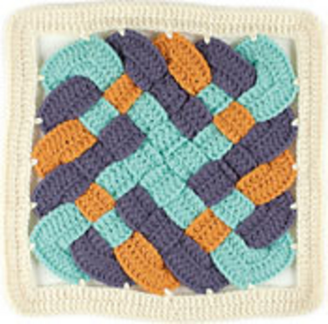 Ravelry: Over Under Square pattern by D. Jacob "Jake" Wildstrom