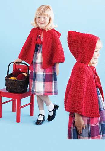 Ravelry: Red Riding Hood Cape pattern by Sharon Mann