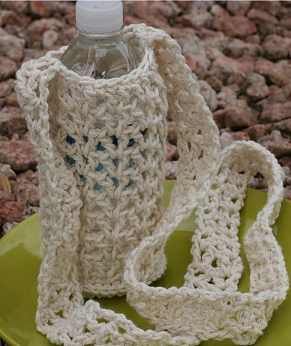 Ravelry: Water Bottle Carrier pattern by Fair Trade Family