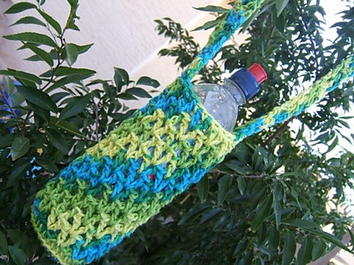 Ravelry: Water Bottle Carrier pattern by Fair Trade Family