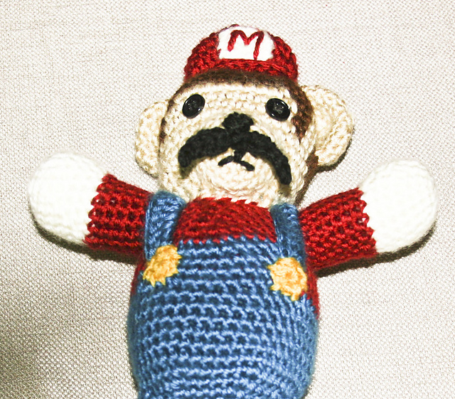 Ravelry: Super Mario Bear pattern by Meghan Bomberger
