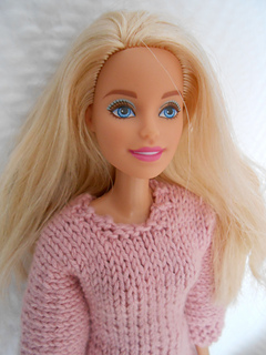 Ravelry: Pull Trapeze pour Barbie pattern by Dominique Ovieve
