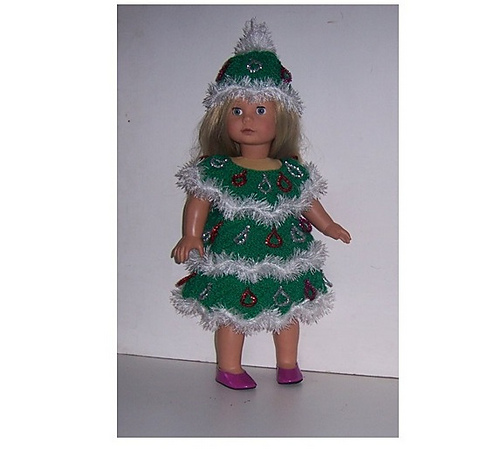 Ravelry: Christmas Tree Costume pattern by Sylvia Schofield