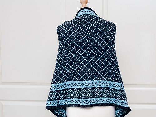 Ravelry: Enya Fair Isle Shawl pattern by Rita Maassen