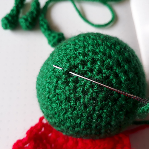 Ravelry: Evil Pea from Supertato pattern by Vicky Phillips