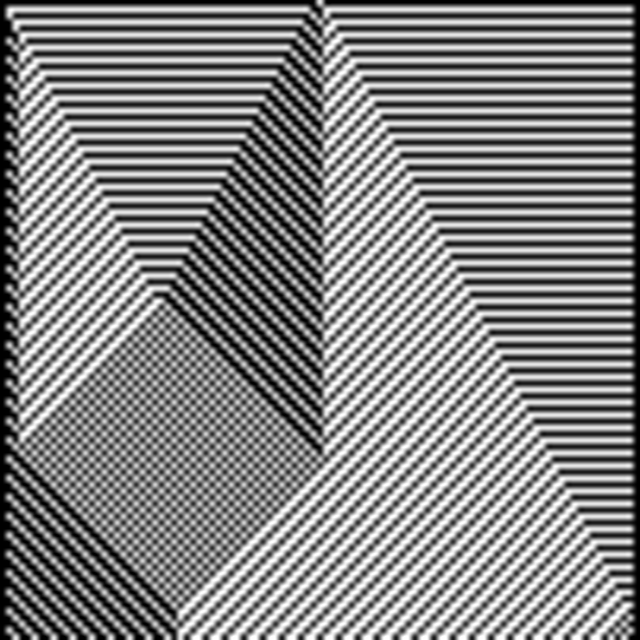 Ravelry: fbz's 1d elementary cellular automata blanket test