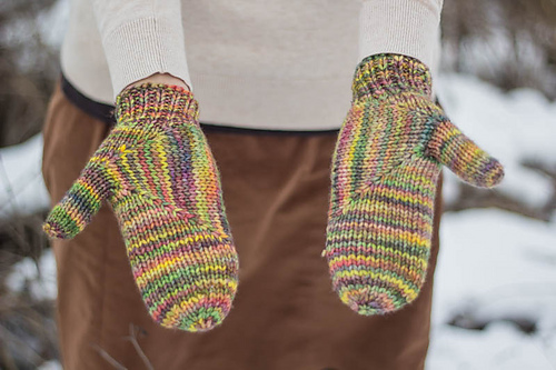 Ravelry: Block Mittens pattern by Jenise Hope