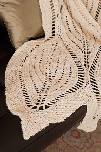 Ravelry: Falling Leaves Throw pattern by Jenise Hope