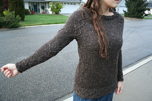 Ravelry: Diamonds Sweater pattern by Jenise Hope