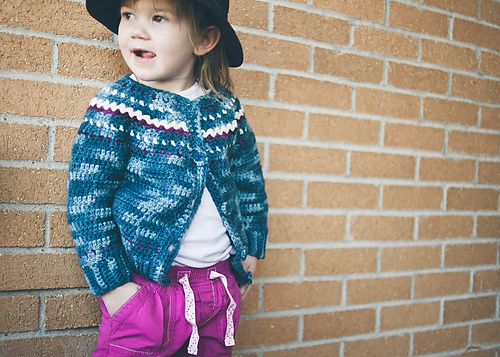Ravelry: Fairly Isleish Cardigan Sweater for Boys and Girls pattern by ...