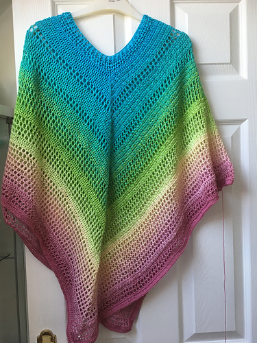 Ravelry: Spring Fever Poncho pattern by Stephanie Berg @ FaerysFancies