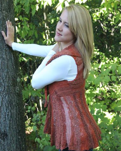 Ravelry: Shawl Collar Jacket or Vest pattern by Feza Yarns