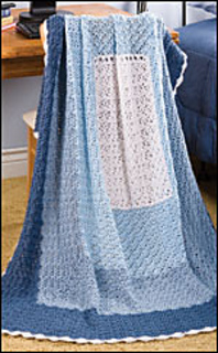 Ravelry: Denim Blues Throw pattern by Kimberly K. McAlindin