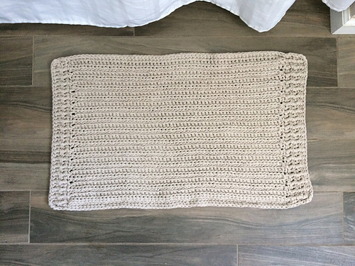 Ravelry: Modern Bath Rug pattern by April Diodato