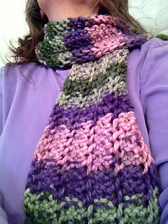 Ravelry: fibrewoman's One Row Lace Scarf #1