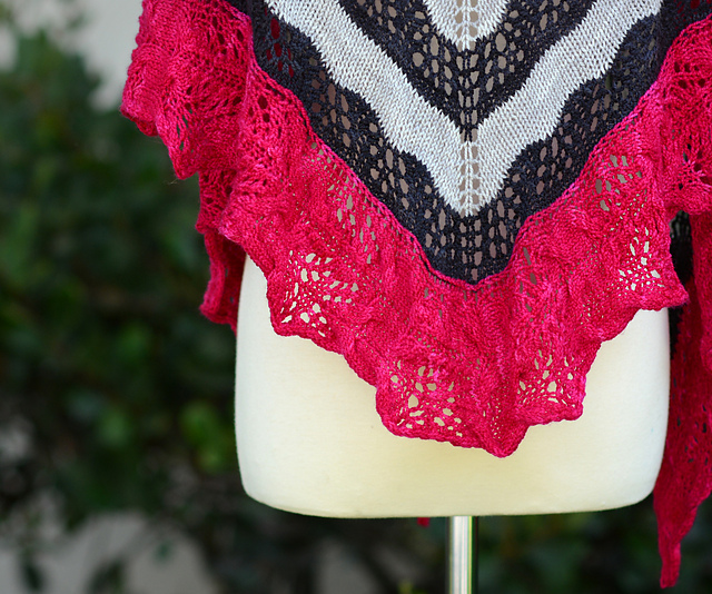 Ravelry: Diamond Shoal Shawl pattern by Michelle Miller