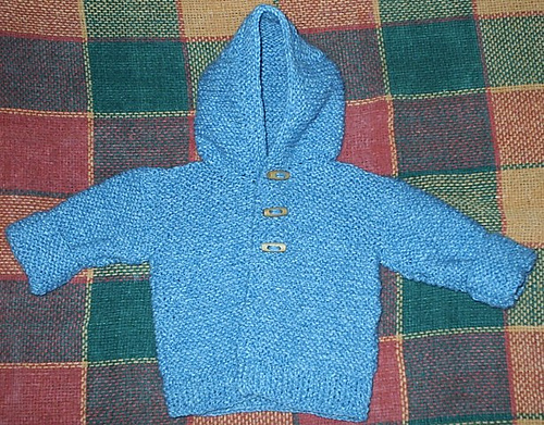 Ravelry: Hooded Garter Stitch Jacket pattern by Sirdar