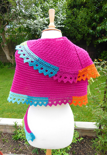 Ravelry: Textured Shawl KAL pattern by Fiona Morris