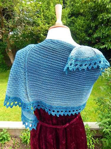 Ravelry: Textured Shawl KAL pattern by Fiona Morris