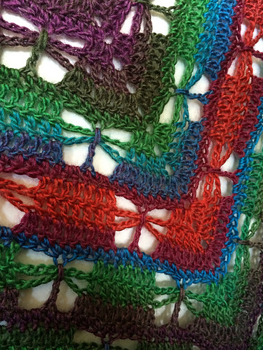 Ravelry: Butterfly Stitch Prayer Shawl pattern by njSharon AND DebiAdams