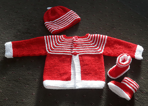 Ravelry: Babbity Baby Jacket pattern by marianna mel