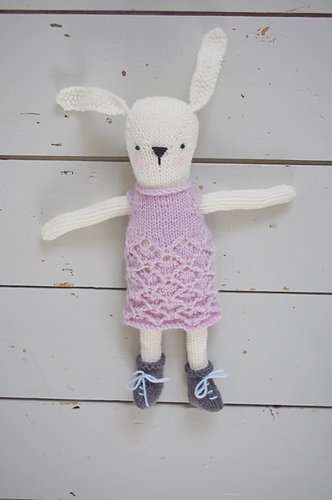 Ravelry: Knitted Nordic Rabbits pattern by Fiona Goble