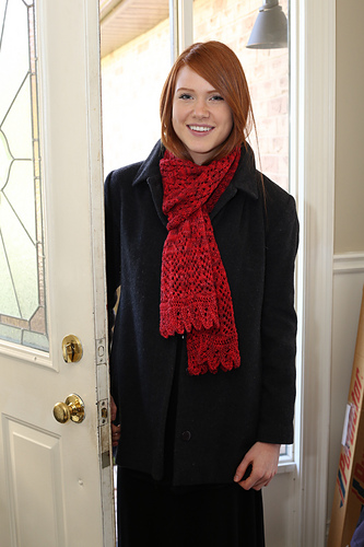 Ravelry: Anticipation Wrap Shawl or Scarf pattern by Fiona Ellis