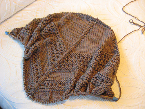 Ravelry: Textured Triangle Shawl pattern by Diane Moyer