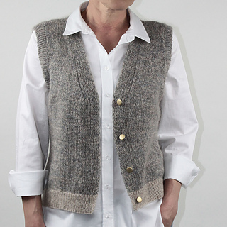 Ravelry: Spring vest pattern by Sanne Fjalland Knit-Wear
