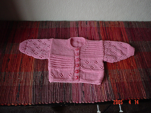 Ravelry: Sampler Cardigan with Flower Details pattern by Sirdar