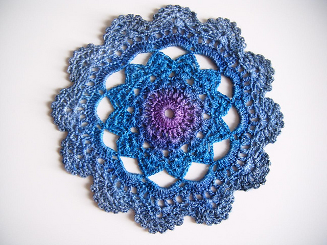 Ravelry: Model 10 - Set of Tea Doilies pattern by Журнал "Ксюша''