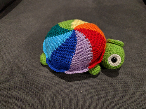 Ravelry: Nina the Rainbow Turtle pattern by Amination