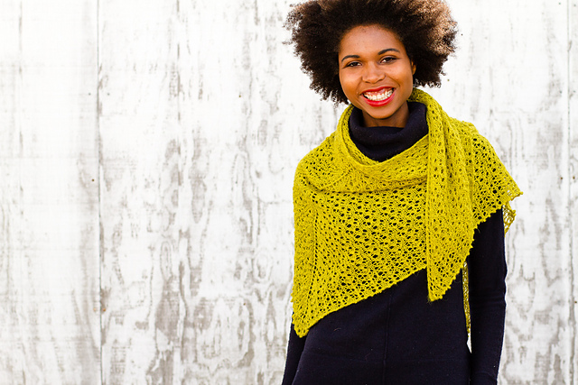 Ravelry: Tangled Lace Shawl pattern by pamela wynne