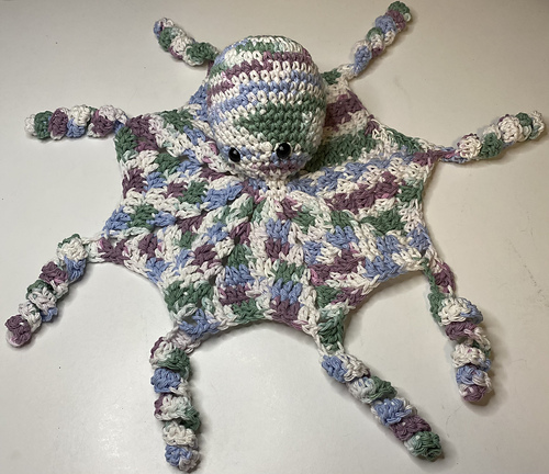 Ravelry: Ozzy the Octopus Lovey pattern by Marsha Sparks