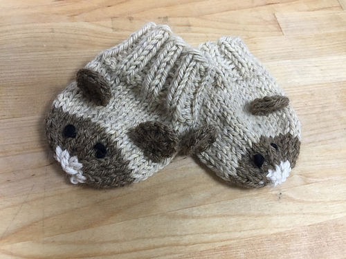 Ravelry: Little Bear's Mittens pattern by Mitzy Moore