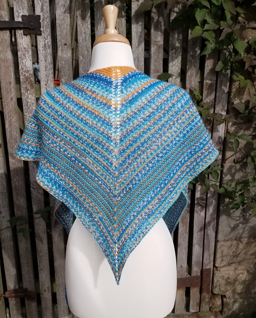 Ravelry: Sock Yarn Shawl pattern by Sue Beard
