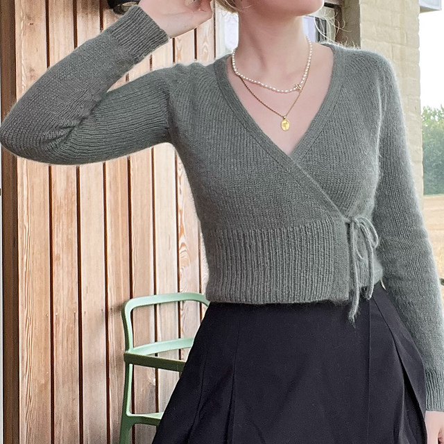 Ravelry: Robinson Wrap Cardigan pattern by Florence Miller