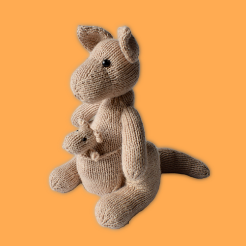 Ravelry: Josie & Roo Kangaroo Toys pattern by Amanda Berry