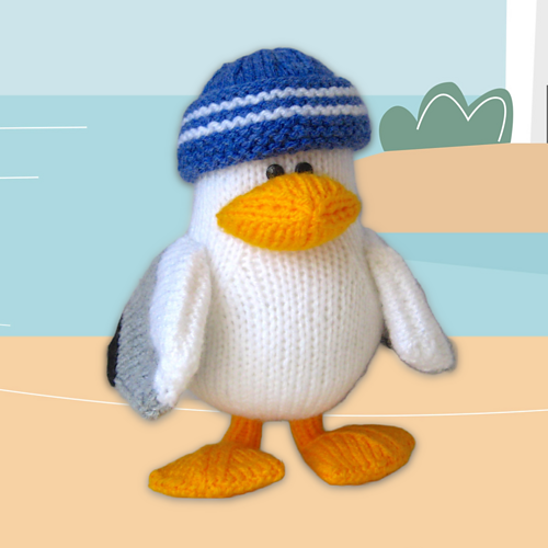 Ravelry: Sid the Seagull pattern by Amanda Berry