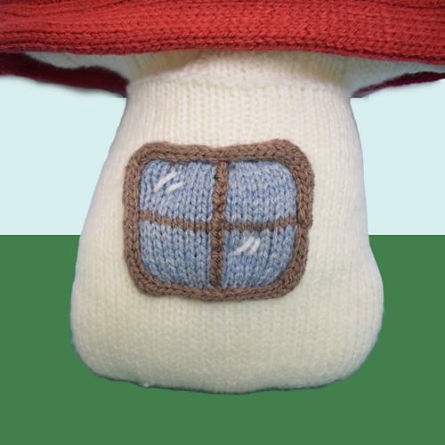 Ravelry: Toadstool Cushion pattern by Amanda Berry