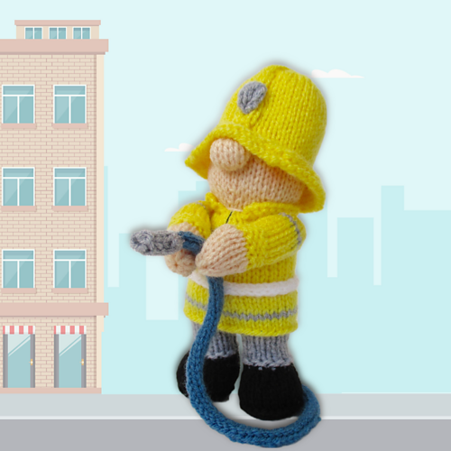 Ravelry: Fireman Fred pattern by Amanda Berry