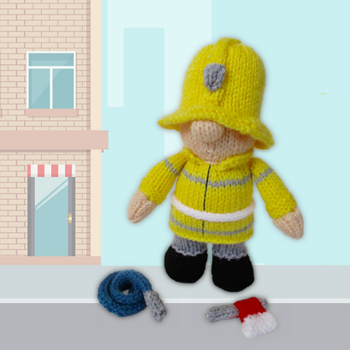 Ravelry: Fireman Fred pattern by Amanda Berry