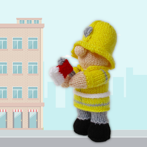 Ravelry: Fireman Fred pattern by Amanda Berry