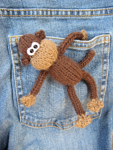 Ravelry: Pocket Monkey pattern by Amanda Berry